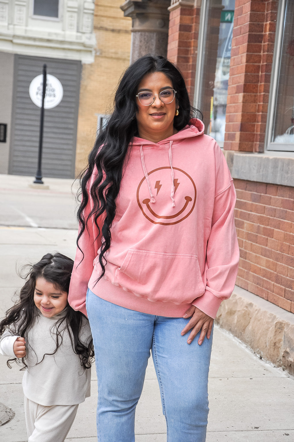 Lightening Eyes Smiley Hoodie – JQ Clothing Co.